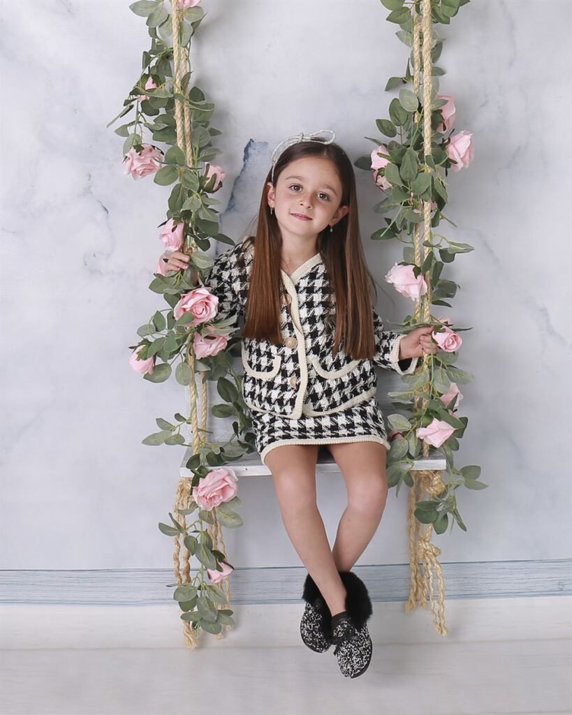 Conjunto Tweed Michelle ⋆ Matatena Bebé